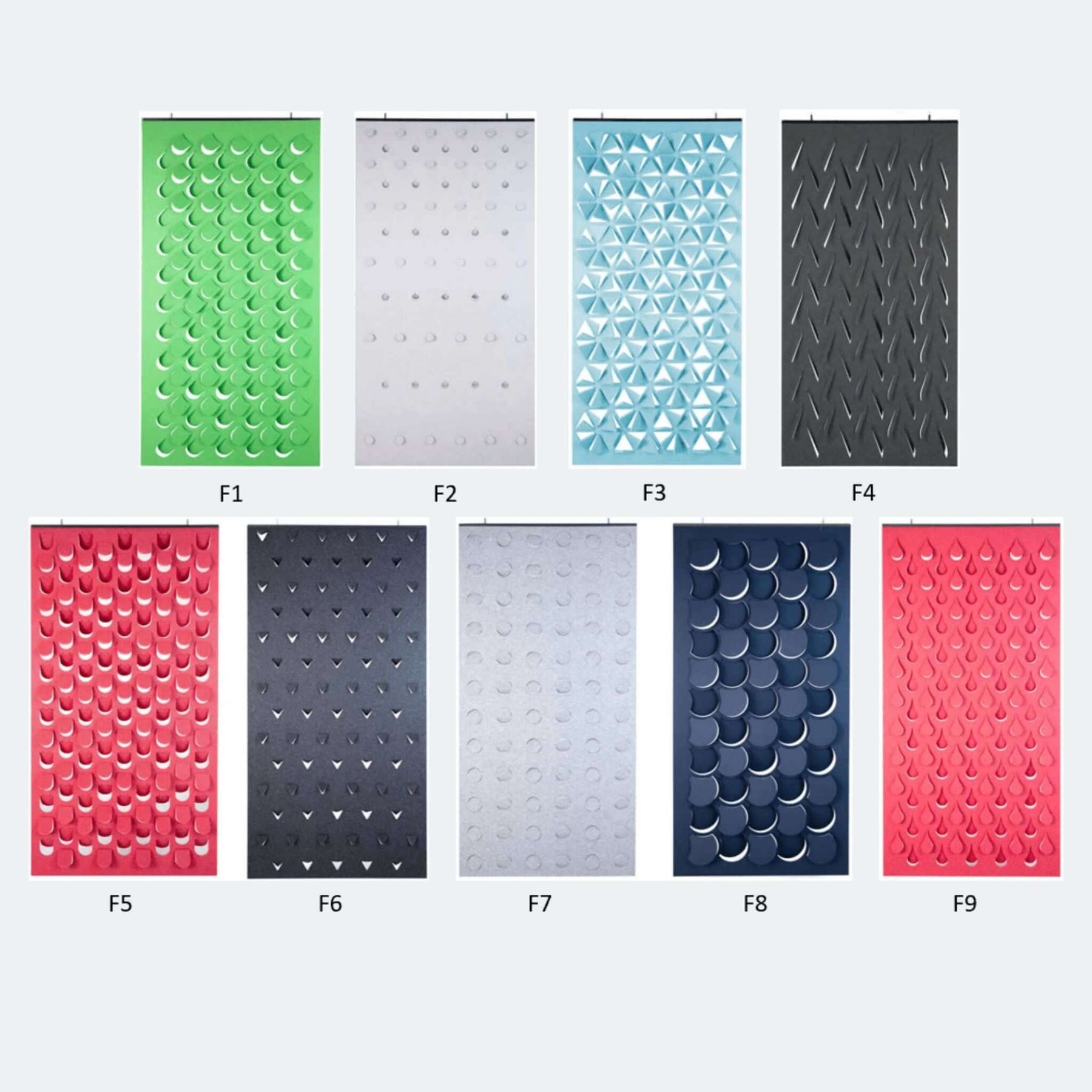 Autex Cascade Folding Screens - Acoustic Hanging Office Dividers ...